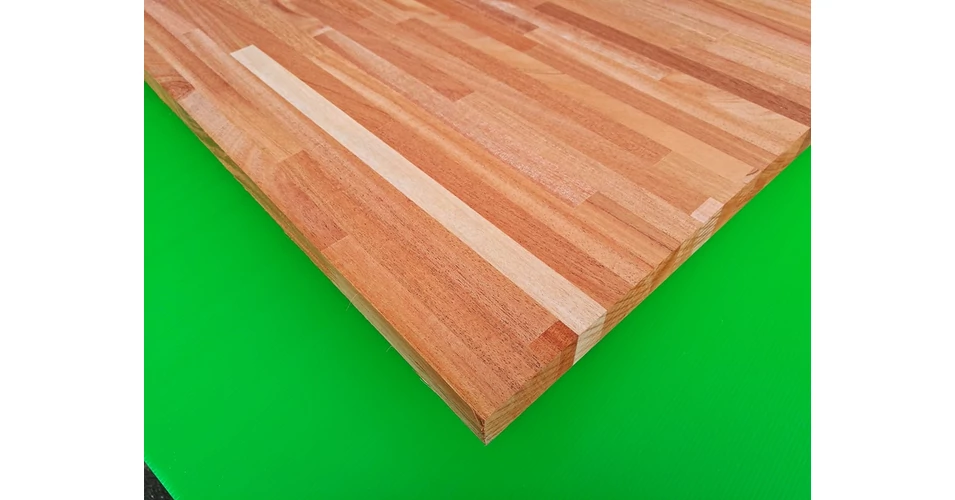 Konyhai munkalap táblásított mahagóni fa KHAYA HT 28 mm 3000x650 mm 1 ...