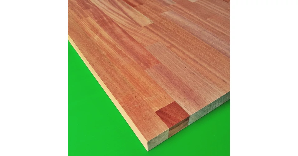 Konyhai munkalap táblásított mahagóni fa KHAYA HT 30 mm 2500x550 mm ...