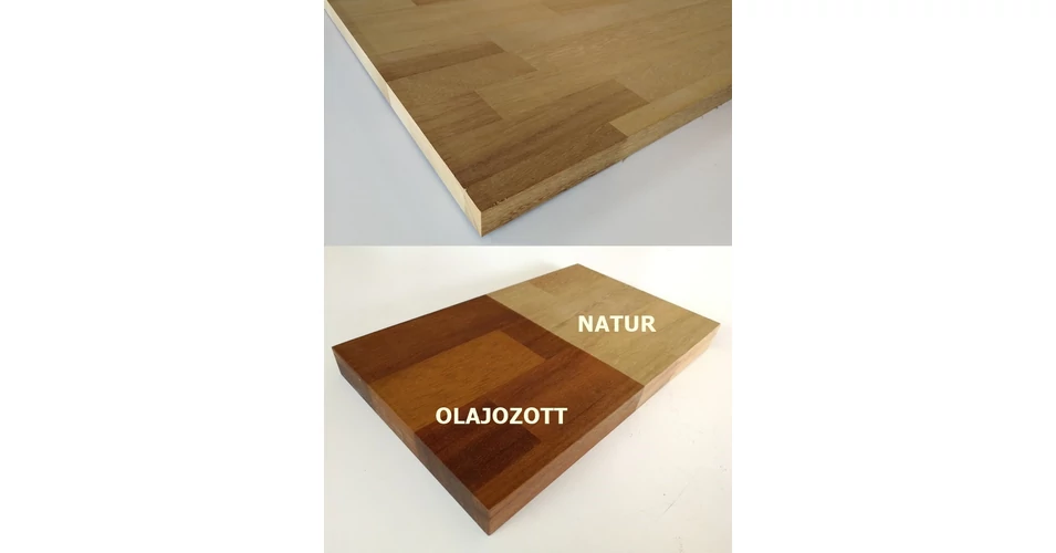 Konyhai munkalap táblásított Iroko HT 32 mm 2500x650 mm A min 1,62 m2 ...