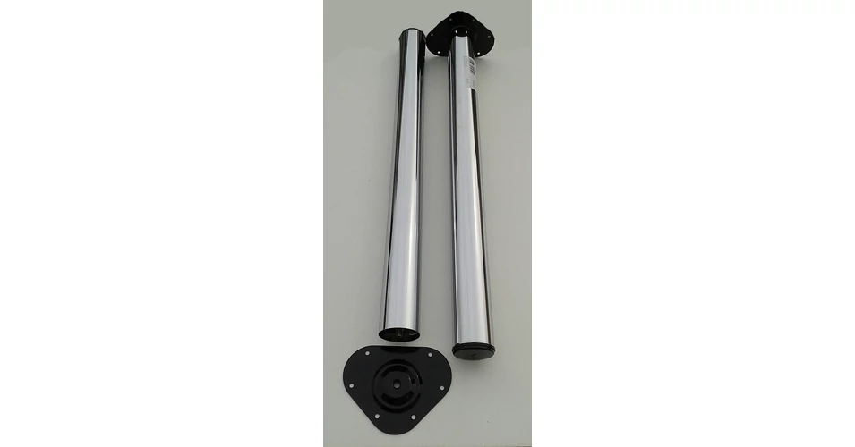 Asztalláb átm. 60x1100 mm króm hengeres 4 db/csomag jw* - fa ...
