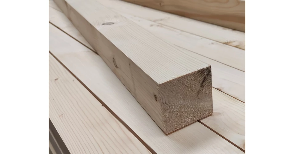 Gyalult fenyő gerenda 60x60x1100 mm lucfenyő stafni fa - gyalult ...