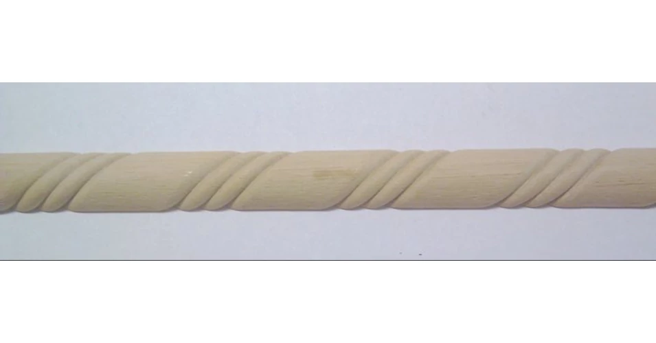 Fa díszléc faragott léc 27 Bükkfa 11x8x2440 mm 27/11M - bükkfa faragott ...